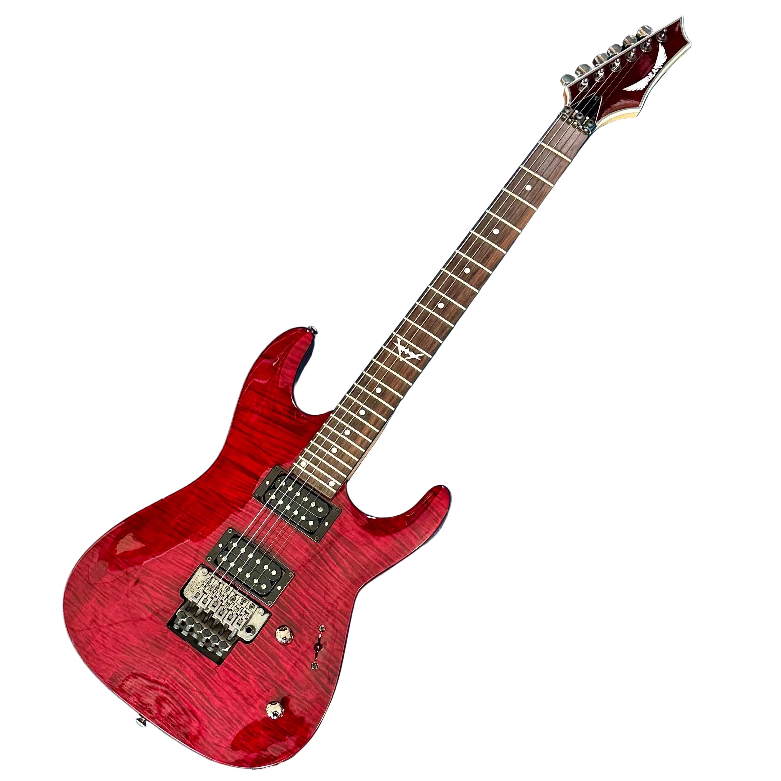 DEAN Custom 350F Electric Guitar (Missing 1st String)