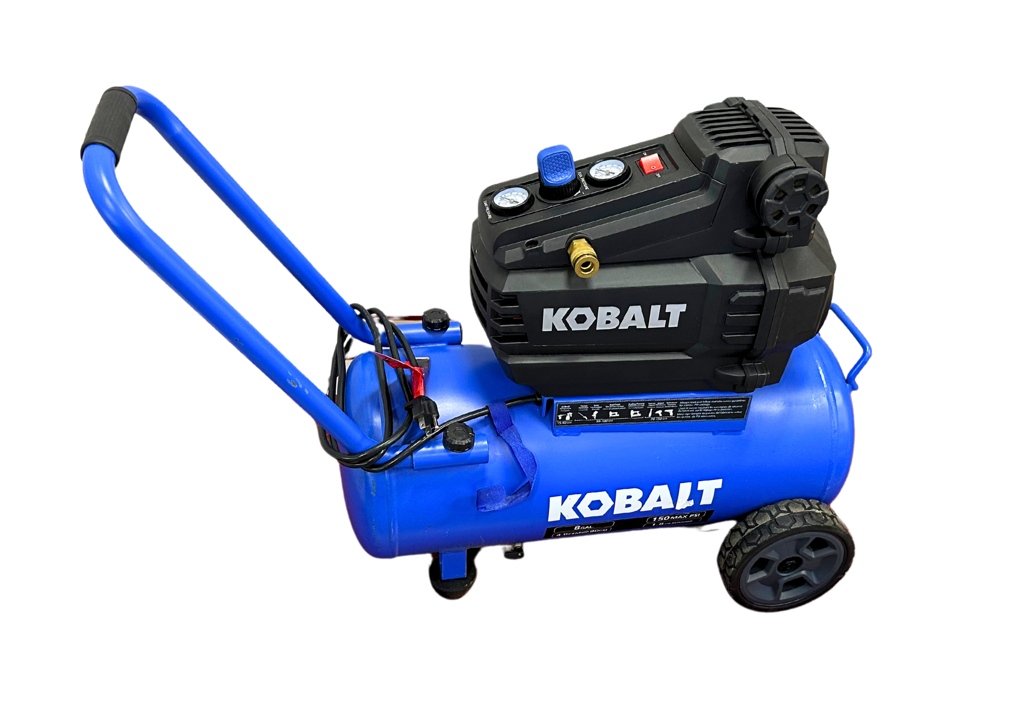 8 gallon air compressor kobalt store