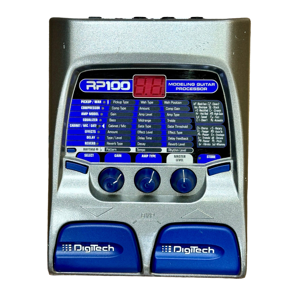 DigiTech RP100 Modeling Guitar Effects Processor