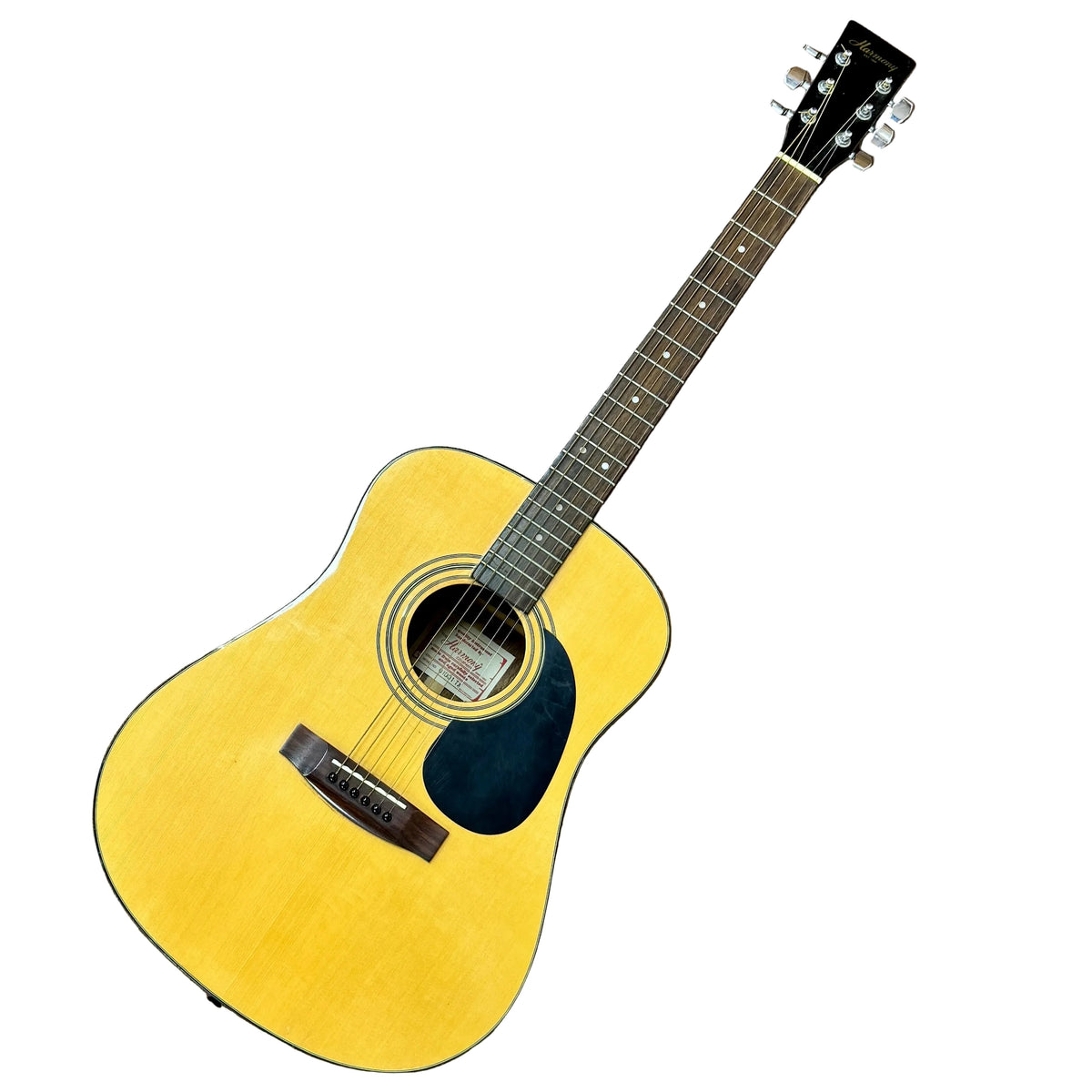 Vintage Harmony 01001-TK Acoustic Guitar w/ Soft Case