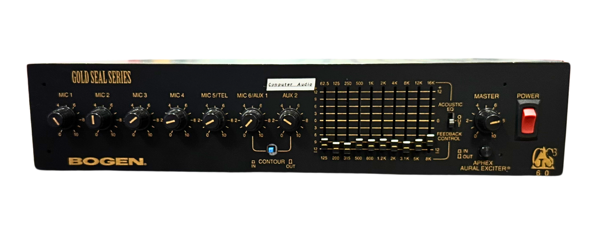 Bogen Gold Seal Series Amplifier GS60